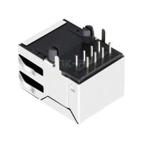 China Tyco 1-1840775-1 Compatible LINK-PP LPJ16264CNL 10/100 Base-T Tab Up Without Led Single Port Jack Module RJ45 Connector for sale