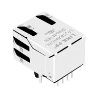 China Tyco 1-1840775-1 Compatible LINK-PP LPJ16264CNL 10/100 Base-T Tab Up Without Led Single Port Jack Module RJ45 Connector for sale