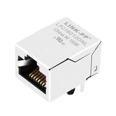 China XFMRS XFATM9-CTG1-2MS Compatible LINK-PP LPJ16012DNL 10/100 Base-T Tab Up Without Led Single Port RJ45 Ethernet Connection for sale