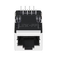 China XFMRS XFATM9-CTG1-2MS Compatible LINK-PP LPJ16012DNL 10/100 Base-T Tab Up Without Led Single Port RJ45 Ethernet Connection for sale