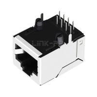 China Pulse JD1-0003NL Compatible LINK-PP LPJ16211DNL 10/100 Base-T Single Port Magnetic RJ45 Jack Connectors Tab Up Without Led for sale