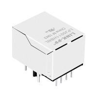 China LPJ0011HBNL 10/100 Base-T Integrated Magnetics RJ45 Modular Jack for sale