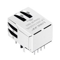 China LPJ0012GENL 10/100 Base-T 1x1 Port G/Y Leds RJ45 Connecter for sale