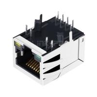 China LPJ0514GENL 10/100 Base-T Integrated Magnetics PoE+ Single Port RJ45 Magnetic jack for sale