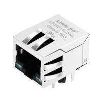 China LPJ4011GFNL 10/100 Base-T with G/G Leds Shielded Ethernet RJ45 Connector for sale