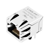 China LPJ16093CNL 10/100 Base-T Tab Up Without Leds Single Port Modular Jack RJ45 Transformer for sale