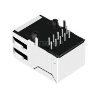 China Pulse J1006F21NL Compatible LINK-PP LPJ1006CNL 10/100 Base-T Tab Up without Led One Port 8P8C Integrated RJ45 FastJacks for sale