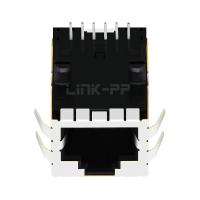China Belfuse 08B1-1X1T-36-F Compatible LINK-PP LPJ9011CNL 10/100 Base-T Without Led One Port Network Connectors RJ45 Modular Jack for sale
