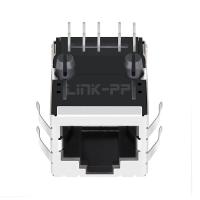China LPJ16801CNL 10/100 Base-T RJ45 With POE Magnetics Jack Tab Up Without Led for sale