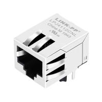 China LPJ4112CNL 10/100 Base-T Without Led Single Port Rectifier Bridge POE RJ45 10 Pin Connector for sale