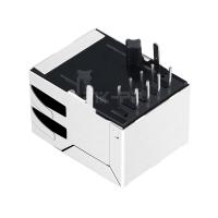 China LPJ15212CNL 10/100 Base-T RJ45 Female Connector 1x1 Port Tab Up Without Led for sale