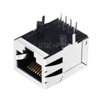 China LPJ15212CNL 10/100 Base-T RJ45 Female Connector 1x1 Port Tab Up Without Led for sale