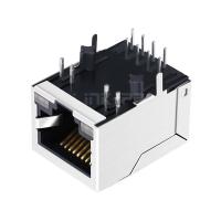 China LPJ4252F86NL 10/100 Base-T 1x1 Port RJ45 Ethernet Magjack Yellow&Green/Green&Yellow Led for sale