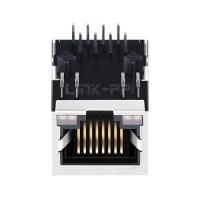 China LPJ4252F86NL 10/100 Base-T 1x1 Port RJ45 Ethernet Magjack Yellow&Green/Green&Yellow Led for sale