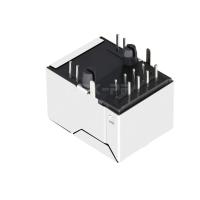 China LPJ16614BENL 10/100 Base-T Tab Up Green/Yellow Led Single Port Ethernet RJ45 Connector for sale