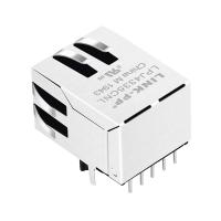 China LPJ4335CNL 10/100 Base-T PoE RJ45 Female Connector Tab Down Single Port Without Led for sale