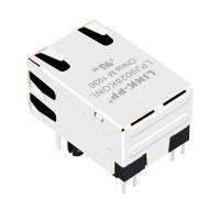 China LPJ9026KONL 10/100 Base-T Integrated RJ45 Connector Single Port Tab Up Orange&Green/Yellow Led for sale