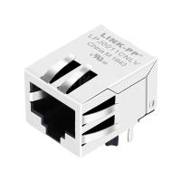 China Halo HFJ11-2450ERL1 Compatible LINK-PP LPJ0011CNLV 10/100 Base-T RJ45 MagJack Tab Down Without Leds for sale