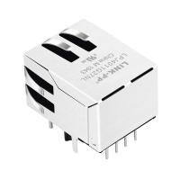 China Halo HFJ11-E2450E-L17RL Compatible LINK-PP LPJ4011G27NL 10/100 Base-T RJ45 MagJack Tab Down Green/Orange&Green Leds for sale
