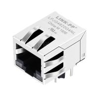 China WE 7499111446 Compatible LINK-PP LPJG4820G4NL 100/1000 Base-T Tab Down G&Y/G&Y Led 1 Port Cat6 RJ45 Keystone Jack for sale