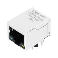 China Bothhand LA1S109-43 LF Compatible LINK-PP LPJG0801BBNL Tab Down Green/Yellow Led 1x1 Port Gigabit Ethernet RJ45 Modules for sale