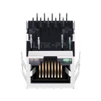 China RB1-1Q9BAK1A Compatible LINK-PP LPJG0803A27NL 100/1000 Base-T Tab Down Green/Green&Orange Led 1 Port Network RJ-45 Keystone Jack for sale