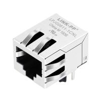 China MJRR0514 Compatible LINK-PP LPJG0811-1CNL 100/1000 Base-T Tab Down Without Led One Port RJ-45 Network Socket for sale