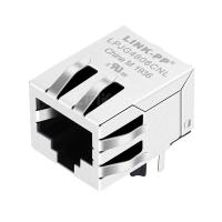 China Tyco 1840433-1 Compatible LINK-PP LPJG4806CNL 100/1000 Base-T Tab Down Without Led One Port Connector RJ-45 Female Socket for sale