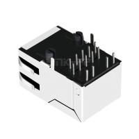 China Belfuse SI-51005-G Compatible LINK-PP LPJG17332AWNL 100/1000 Base-T RJ45 Magnetic Modular Jack Tab Up Green/Green Led for sale