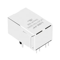 China WE 7499110124 Compatible LINK-PP LPJG17401B9NL 100/1000 Base-T Tab Up Yellow&Green/Green Led Single Port 8P8C RJ45 PCB Connector for sale