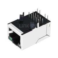 China RTA-193AGL1A Compatible LINK-PP LPJG17391-1B53NL 100/1000 Base-T Tab Up Orange&Green/Green Led 1x1 Port 10P8C RJ-45 Module for sale