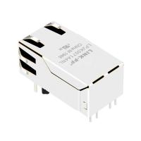 China Belfuse 0826-1B1T-57-F Compatible LINK-PP LPJK0071A4NL 100/1000 Base-T Tab Up Green&Yellow/Green&Yellow Led 1x1 Port 10P8C RJ45 Jack Connection for sale