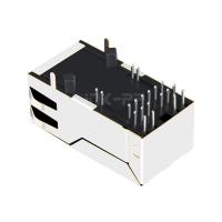 China Molex 85789-1003 Compatible LINK-PP LPJK2070A53NL 100/1000 Base-T Tab Up Orange&Green/Green Led 1x1 Port Shielded POE+ RJ 45 Network Connection for sale