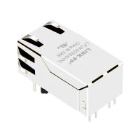 China Belfuse 0826-1A1T-43-F Compatible LINK-PP LPJK0036AHNL 10/100 Base-T Tab Up Green/Yellow Led 1x1 Port Modular RJ45 Connectors for sale