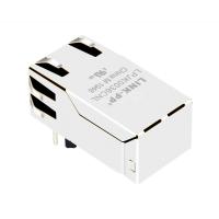 China WE 7499111005 Compatible LINK-PP LPJK0036CNL 100/1000 Base-T Tab Up Without Led 1x1 Port Shielded RJ 45 Network Connection for sale