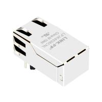 China Belfuse 08161X1T-32-F Compatible LINK-PP LPJK4036CNL 100/1000 Base-T Tab Up Without Led 1x1 Port Ethernet Jack RJ45 Connector for sale