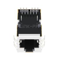 China WE 7499511002A Compatible LINK-PP LPJK6069CNL 100/1000 Base-T Tab Up Without Led Single Port Cat6 POE+ Shielded RJ45 Jacks for sale