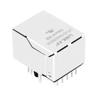 China YDS 46F-1302GYDNW2NL Compatible LINK-PP LPJG16402BENL 100/1000 Base-T Single Port RJ45 Connector Tab Up Green/Yellow Led for sale
