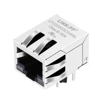 China LPJG0833CG4NL 10/100/1000 Base-T RJ45 Connector Jack Green&Yellow/Green&Yellow LED for sale
