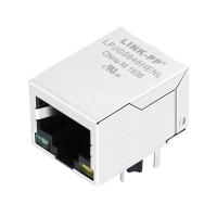 China LPJG0846HENL 10/100/1000 Base-T Shielded RJ45 8P8C Connector for sale