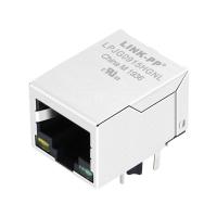 China LPJG0915HGNL 100/1000 Base-T Integrated RJ45 Connector With Magnetics Tab Down Yellow/Green LED for sale