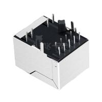 China LPJG0915HGNL 100/1000 Base-T Integrated RJ45 Connector With Magnetics Tab Down Yellow/Green LED for sale