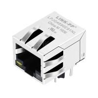 China LPJG4896E91NL 100/1000 Base-T 8 Pin Ethernet RJ45 Female Connector Yellow/Green&Red LED for sale