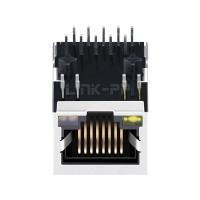 China LPJG4896F91NL 10/100/1000 Base-T Connector RJ45 Network Jack for sale