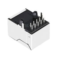 China LPJG16528DNL 1000 Base-T Tab Up Without Led 1x1 Port Magnetics RJ45 Transformer Jack for sale