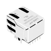 China LPJG16402AQNL 1000 Base-T RJ45 Yellow/Green&Orange 10P8c Modular Connector for sale