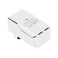 China LPJK0014DNL 100/1000 Base-T Tab Up Without Led 1x1 Port Ethernet RJ45 Connector for sale