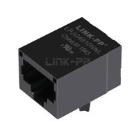 China LPJG4810NNL 100/1000 Base-T Tab Down Without Led Single Port UnShielded RJ45 Jack for sale
