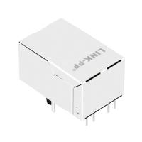 China LPJM17390BGNL 2.5G Base-T Tab up RJ45 Female Connector Yellow/Green Led for sale