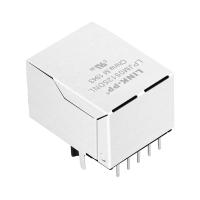 China LPJM05125DNL 2.5G Base-T Single Port POE+ RJ45 Connector Tab Down Without Led for sale